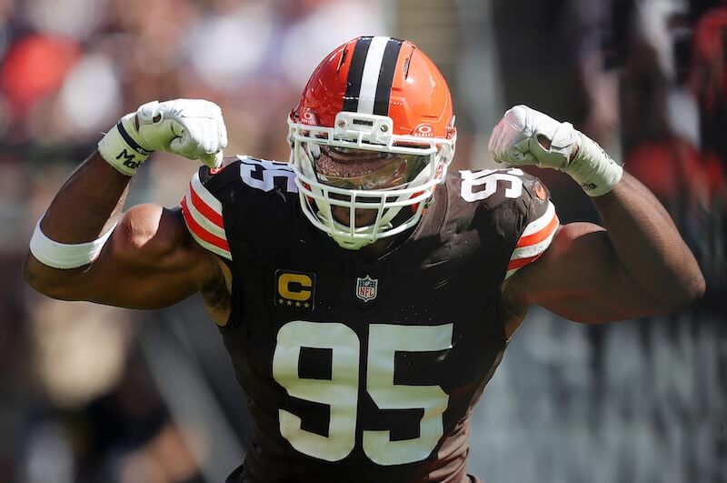 Rams Acquiring Browns Star Myles Garrett For Jared Verse, 2027 First ...